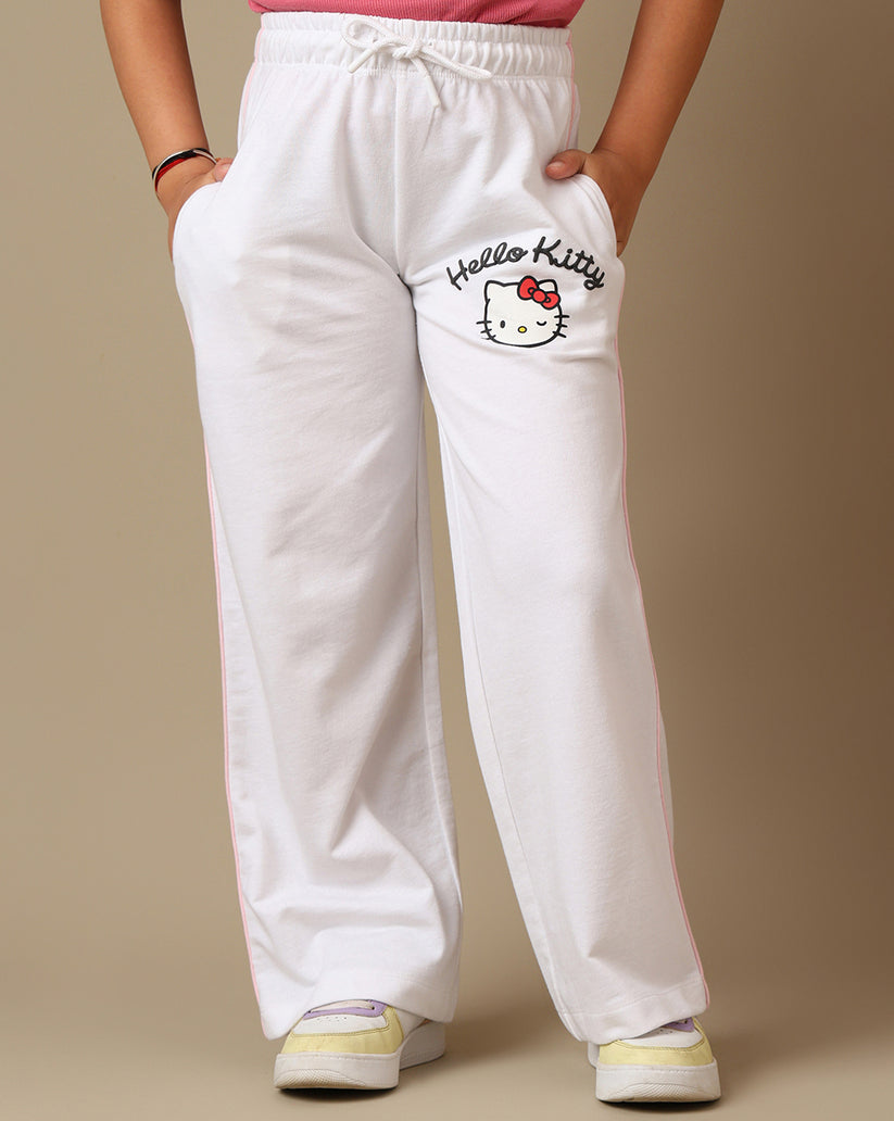 Hello Kitty Printed Relaxed Fit Jogger For Girls – Kidsville