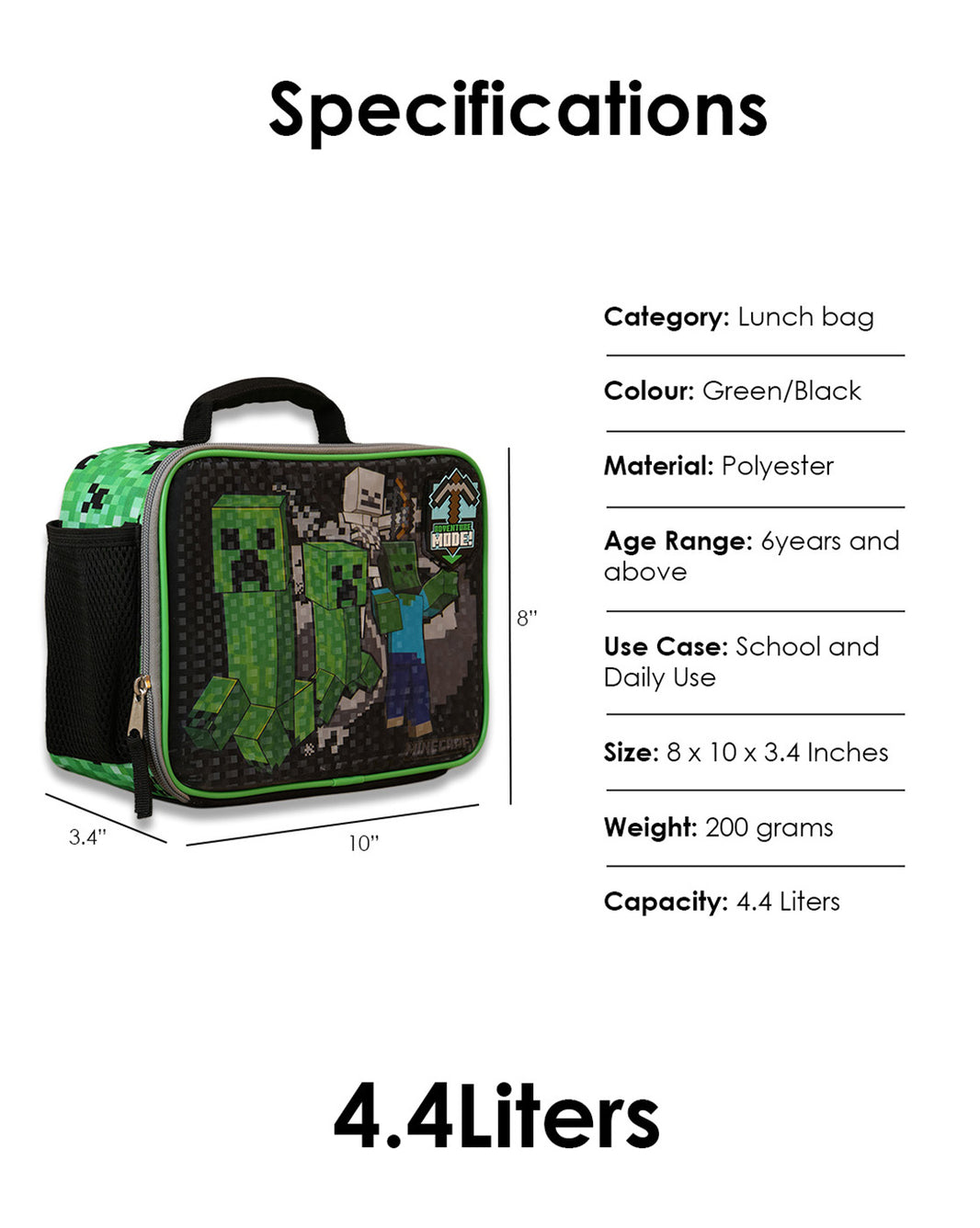 Minecraft Backpacks for Kids | Buy Children's Official Minecraft Bags ...